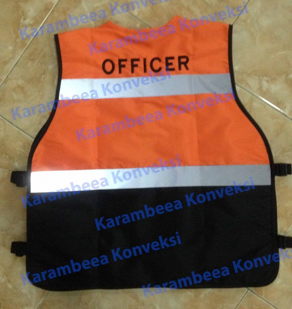 Rompi Safety k3 Pelindo 2 Bengkulu | Konveksi Kaos Bandung