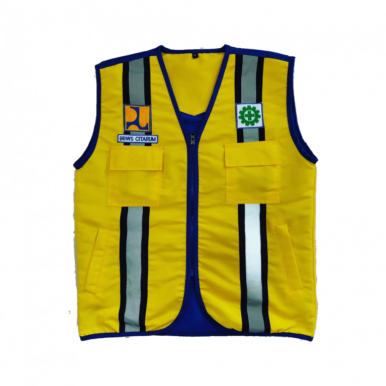Rompi Safety K3 Kementerian PUPR Bandung | Konveksi Kaos Bandung